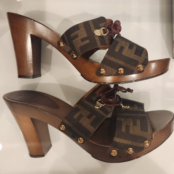 Fendi | Shoes | Womens Authentic Fendi Clog Sandal | Poshmark